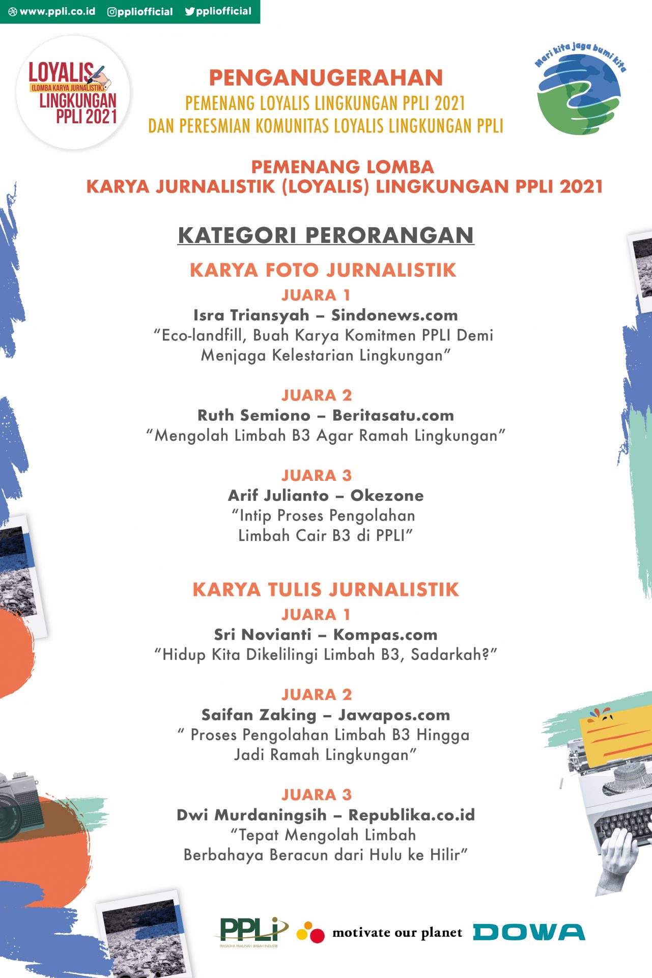 Jasa Pengangkutan Limbah B3 | Pemenang Loyalis Lingkungan PPLI 2021 dan ...