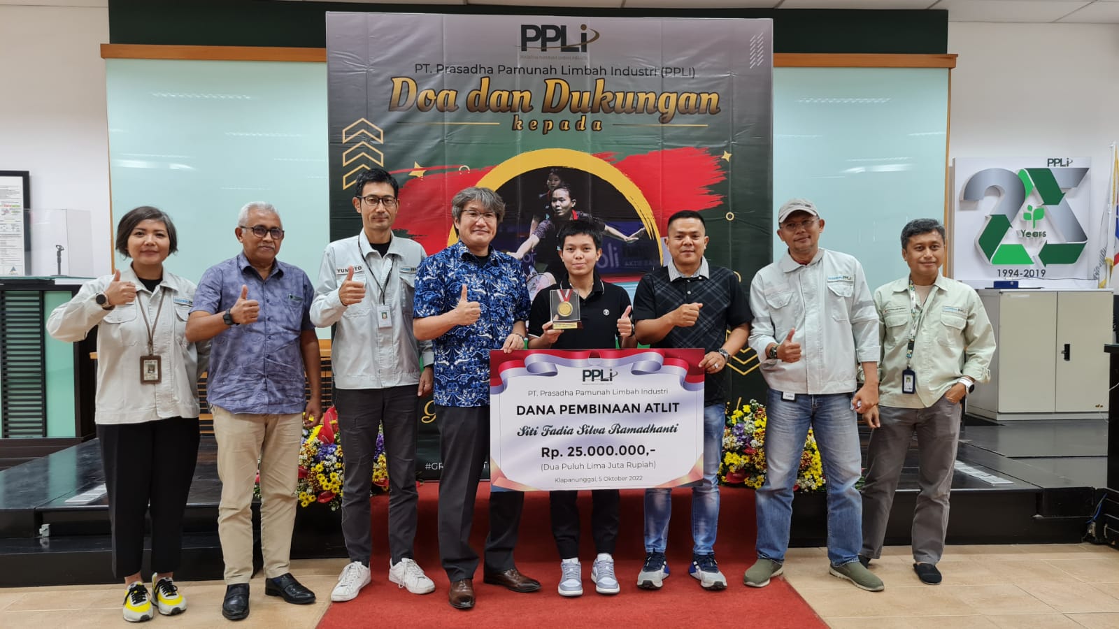 Jasa Pengangkutan Limbah B3 | Siti Fadia's World Achievement Appreciation, PPLI Awarded 'Gold ...