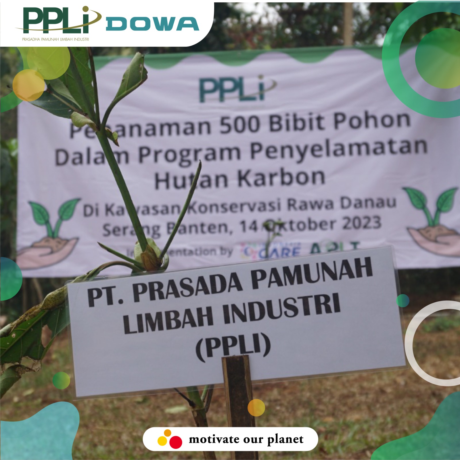 Jasa Pengangkutan Limbah B3 | Jaga Hutan Karbon, PPLI Tanam 500 Bibit ...